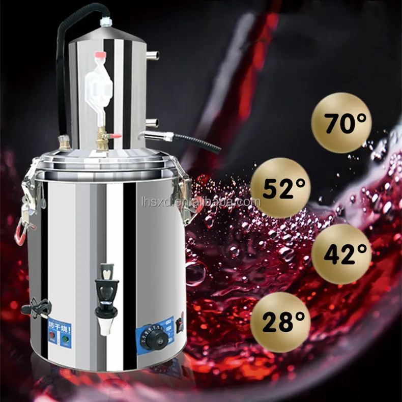 DIY Essential Oil Distiller - Stainless Steel Water & Alcohol ...