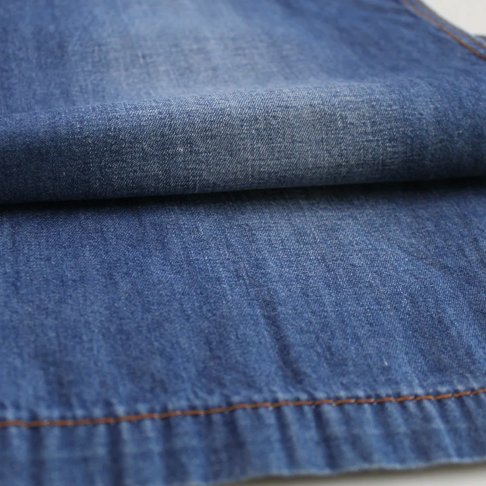 100%cotton Denim Fabric Ringspun Good Quality with Short Slub| Alibaba.com