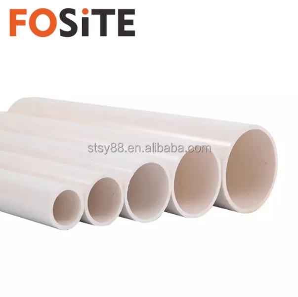 SCH40 PVC Compound Pipe Fitting Durable High Pressure Feature for Water ...