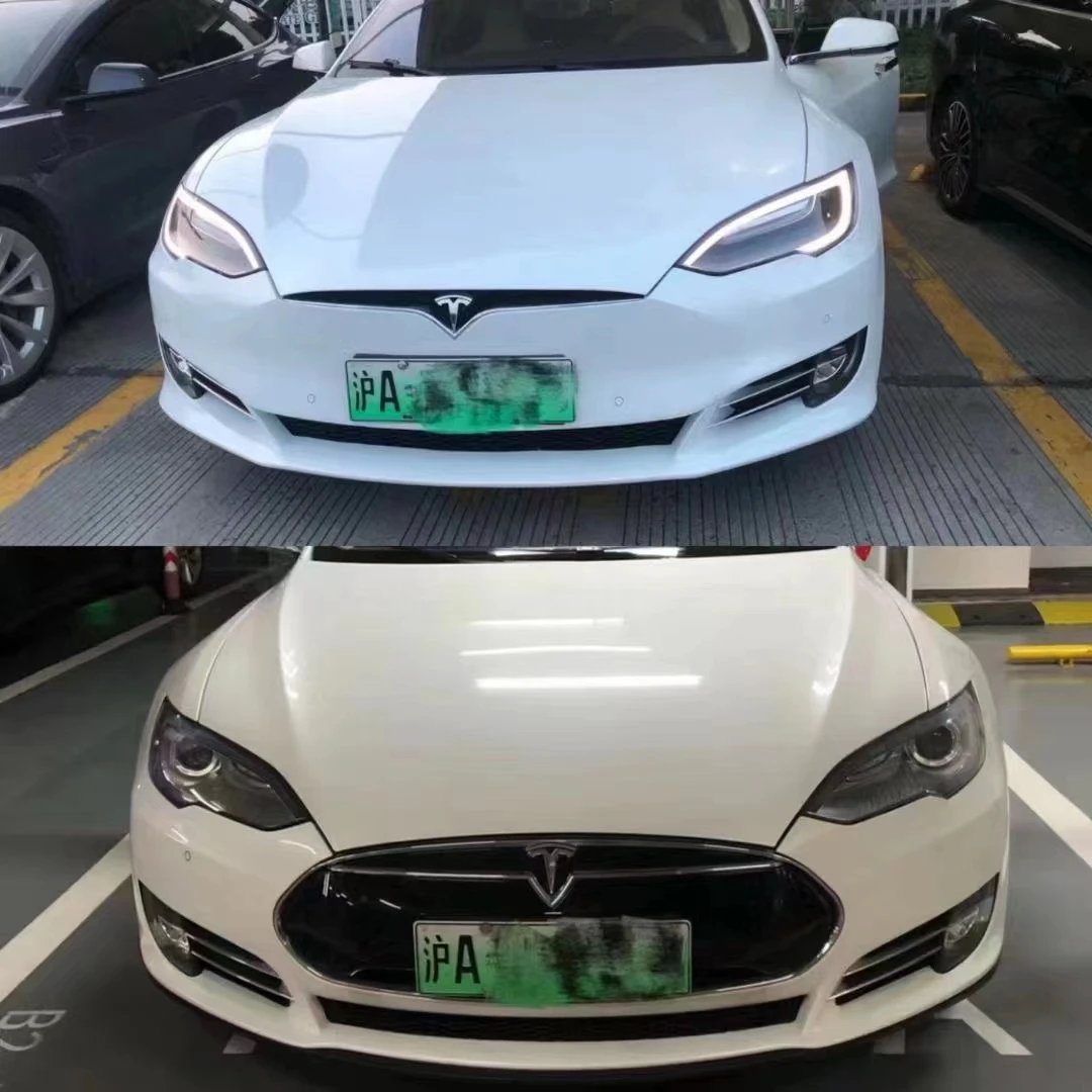 High Quality Tesla Front Bumper Upgrade Modification Body Kit For Tesla ...