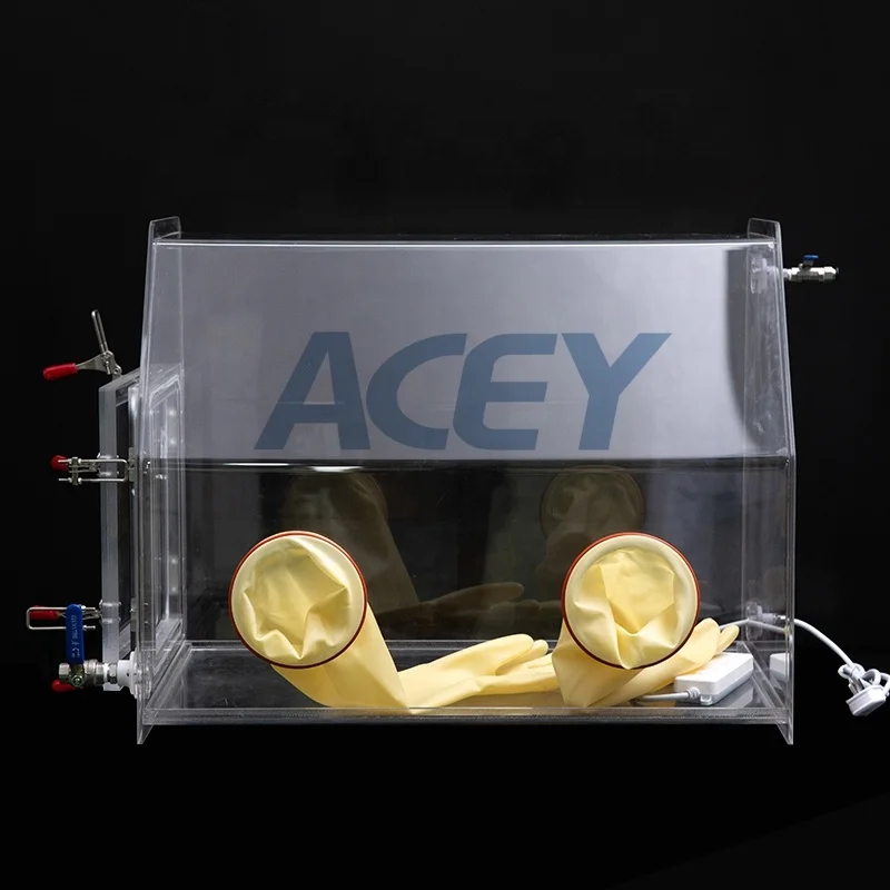 Alibaba.com: Bench Top Transparent Acrylic Vacuum Lab Glove Box with ...