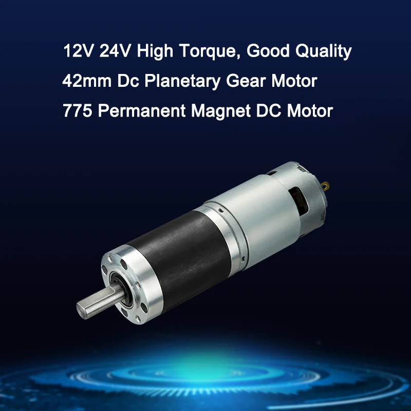 High Rpm 775 Motors 24v Dc Gear Motor for Wheelchair