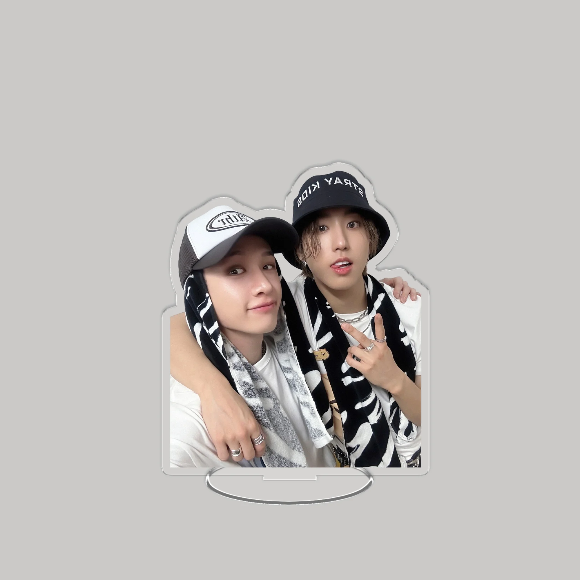 Kpop Idol Stray Kids Bangcan Han Transparent Plastic Standee Acrylic ...