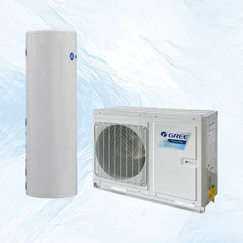 Gree Inverter R32 Monoblock Heat Pump Air Source Heating Pump All In One Cooling Heating Hot ...
