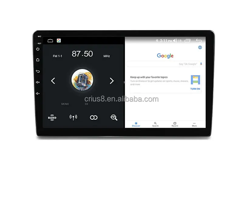 Customizable Car Multimedia Head Unit - Android Dashboard DVD Player ...