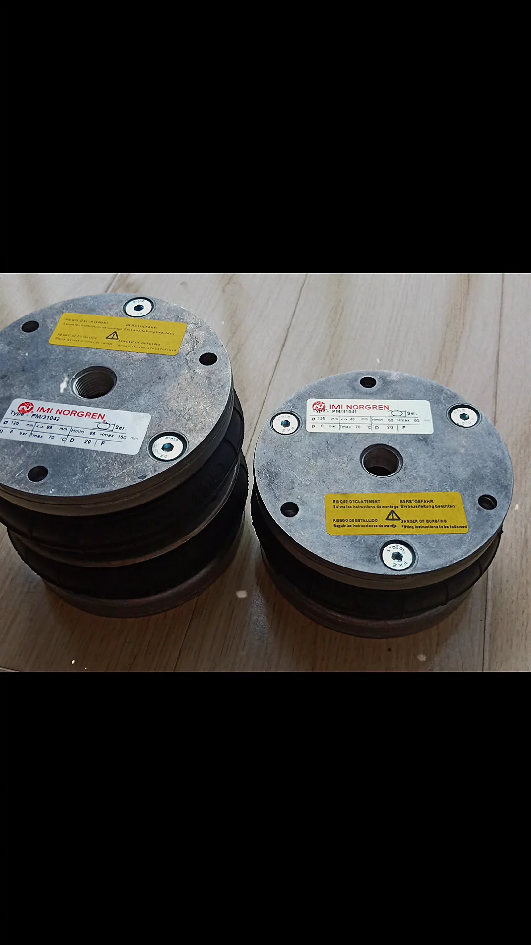 M/31102 Air Spring Bellows Cylinder Solenoid Valve Norgren Pneumatic M ...