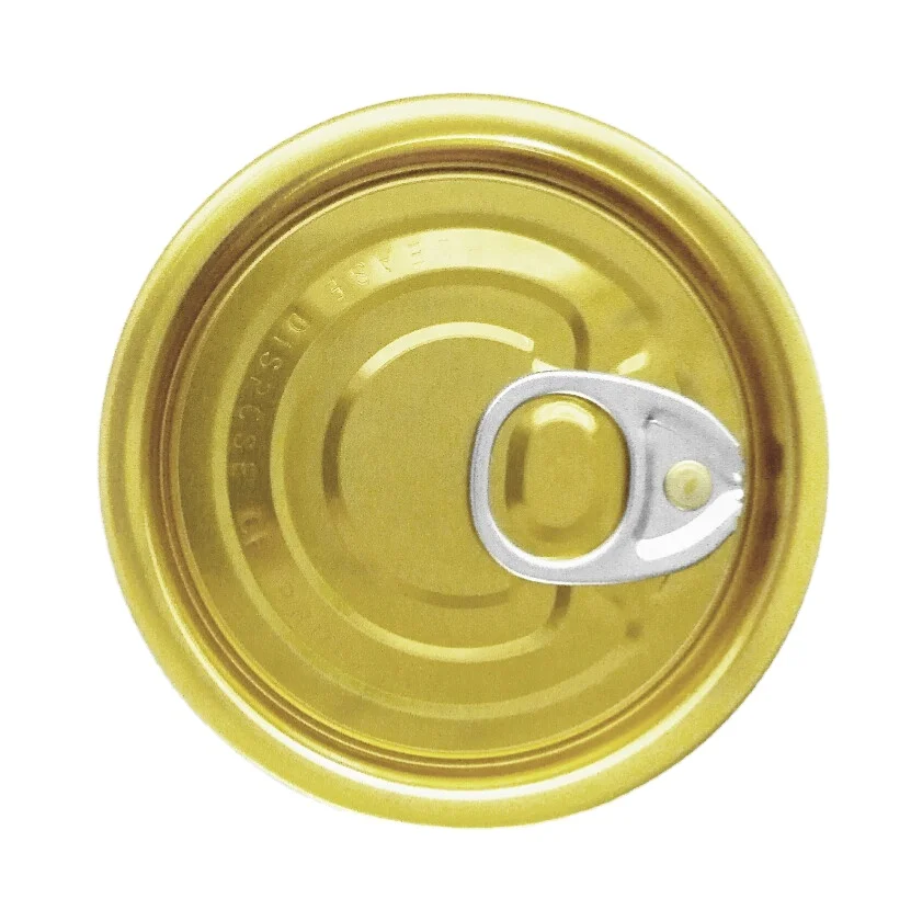 Metal Can Tin Lid Easy Open End Can Cover for Tomato Paste Tuna TFS EOE ...