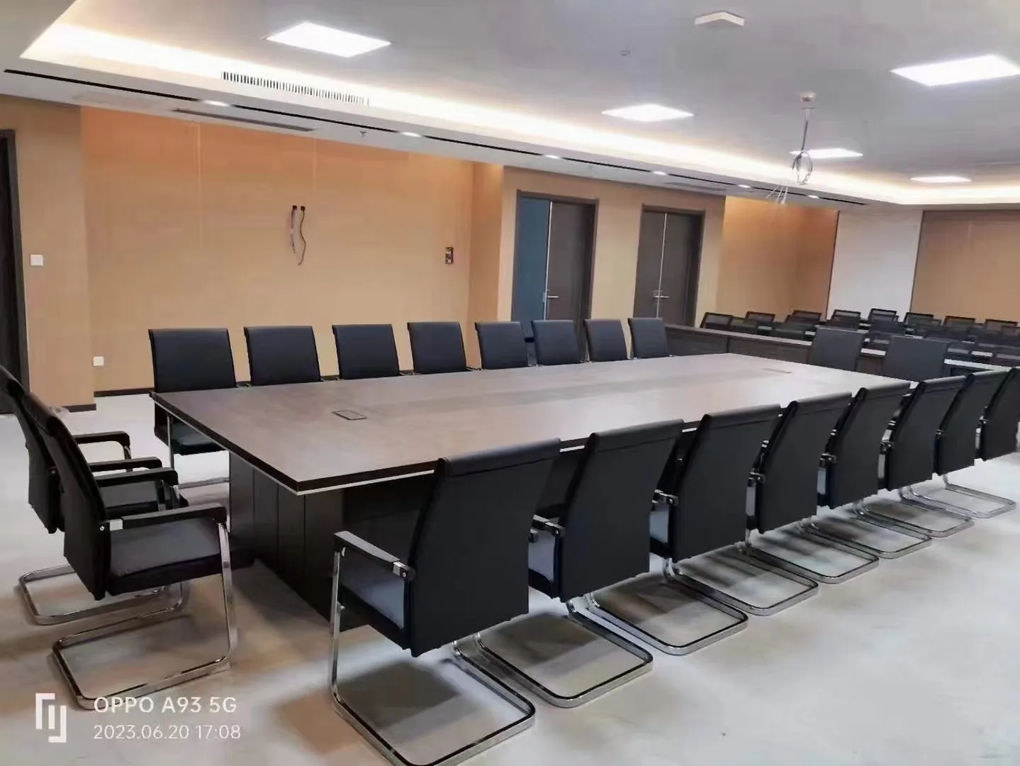 Modern Classic Luxury Large Conference Table Big Walnut 4m 5m 8m10-20 ...