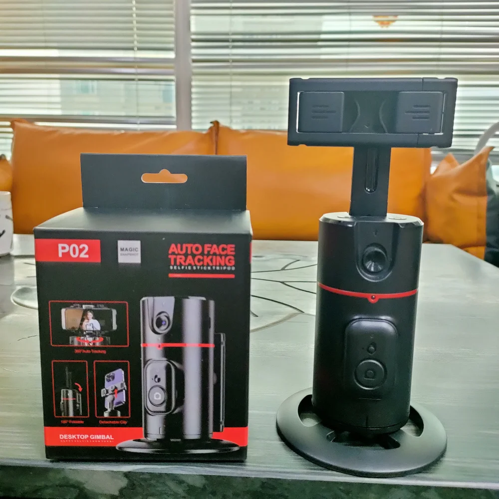 Cyke Auto Face Tracking Tripod With Remote 360 Rotation Tracking Phone Holder Smart Phone Moving ...