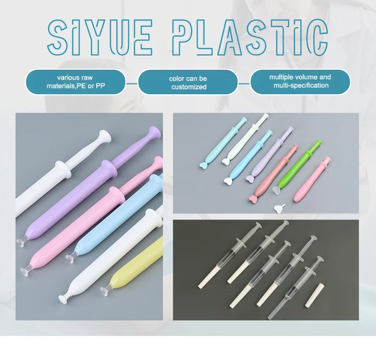 PP Gel Applicator Tube for Medical Rectal Use Custom Plastic Tubes ...