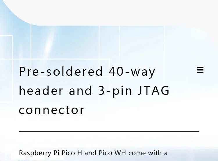 Original Raspberry Pi Pico RP2040 Pico H Development Board| Alibaba.com