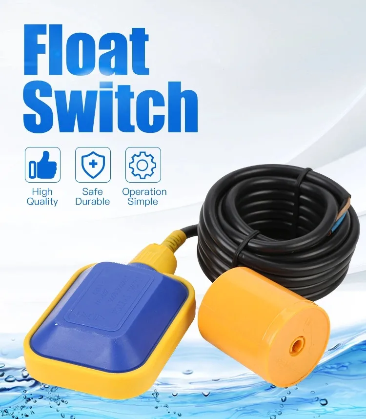 High Quality 3 Meters Water Cable Liquid Control Float Level Switch ...