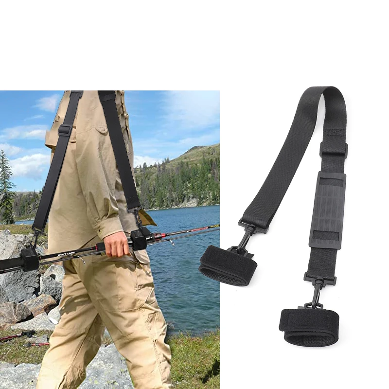 Bundled Belt Adjustable Sling Rod Carrier Strap Holder Shoulder Strap ...