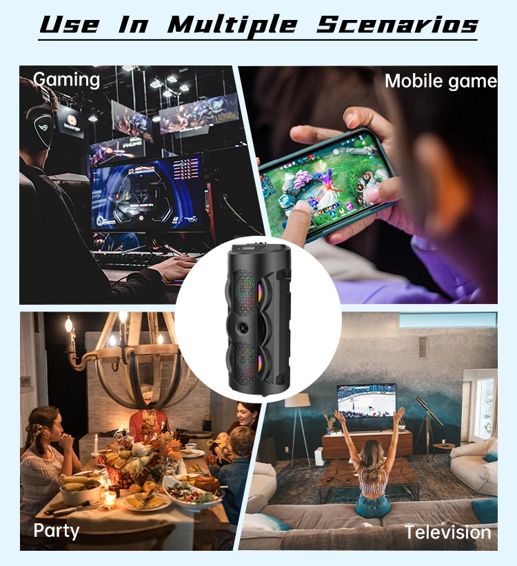 Sing-e Zqs4243 Custom Outdoor Led Rgb Light Music Equipment With Mic ...