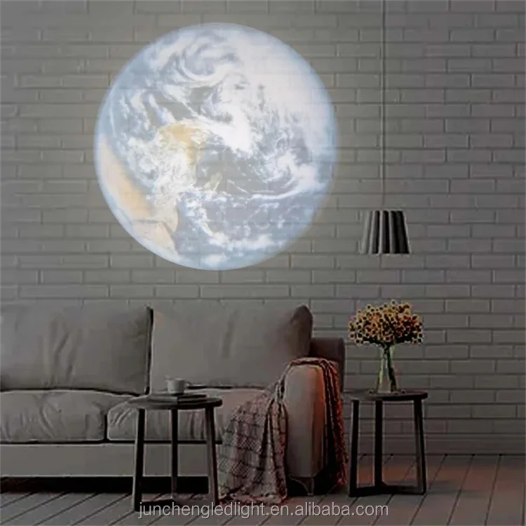 Mini Usb Earth Moon Lamp Led Projector Night Light Switch Christmas ...