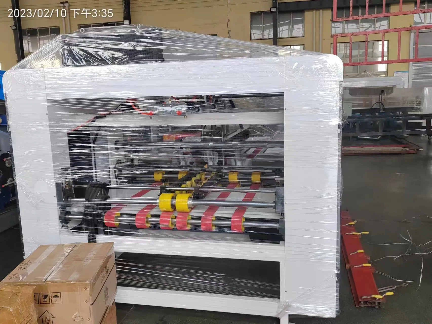 Automatic Pizza Box Making Machine Corrugated Carton Packaging Printing ...