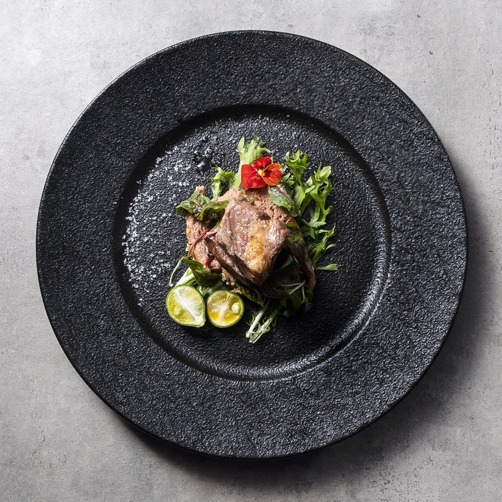 Japanese Restaurant Dinnerware Dishes Hotel Supplies Porcelain Matte ...