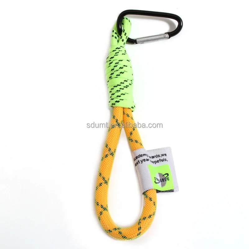 New Products Trendy Beautiful Colorful Braided Nylon Rope Keychain Key ...