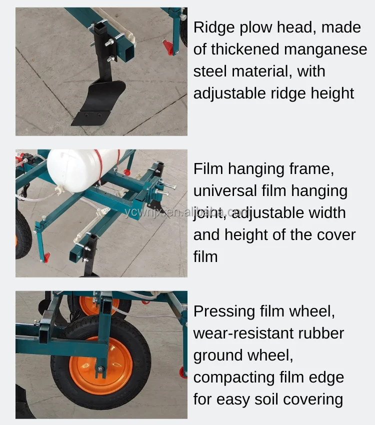 Plastic Mulching Machine - High Productivity & Durability