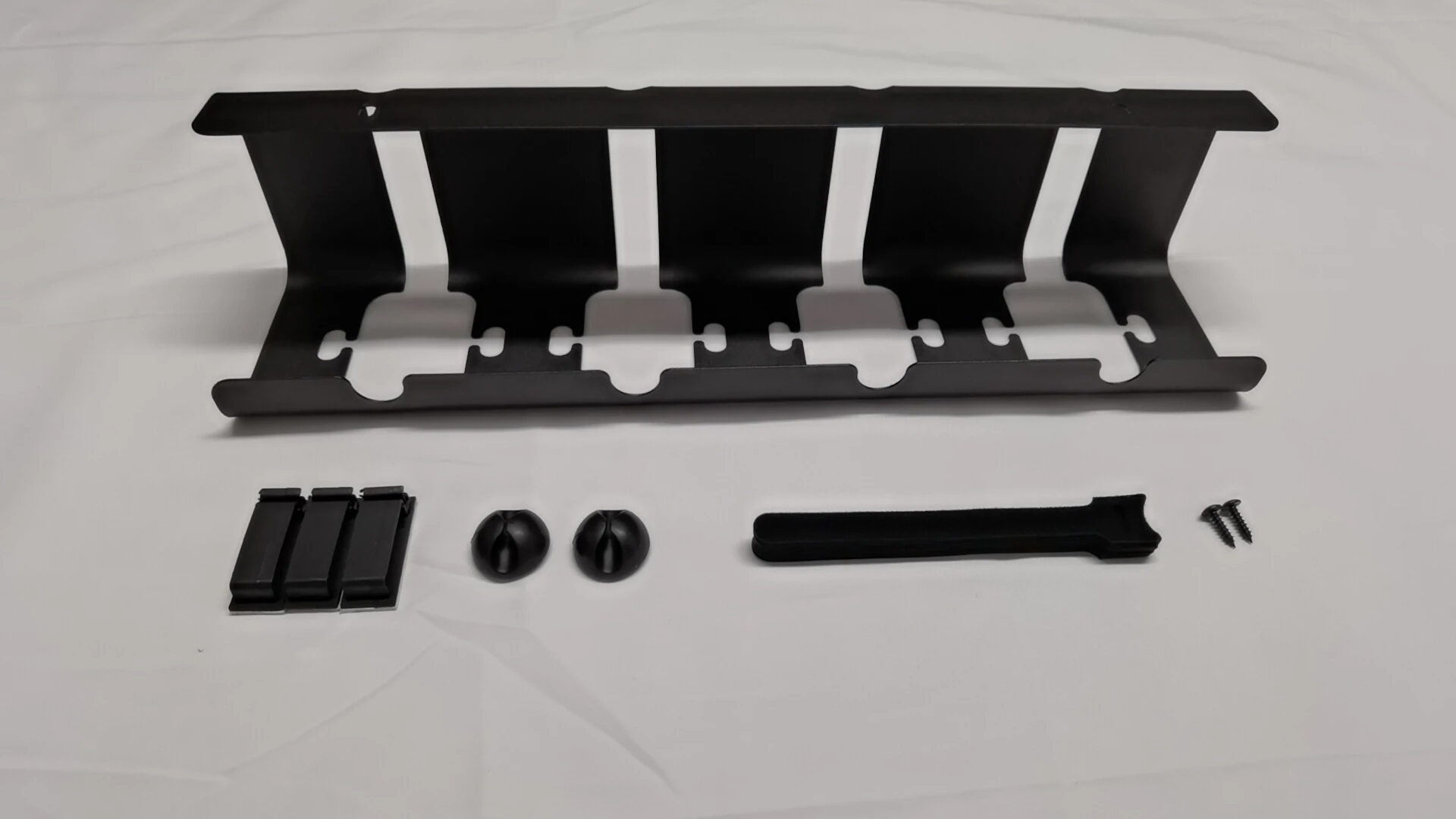 Under Desk Cable Management Tray - Sturdy & Retractable