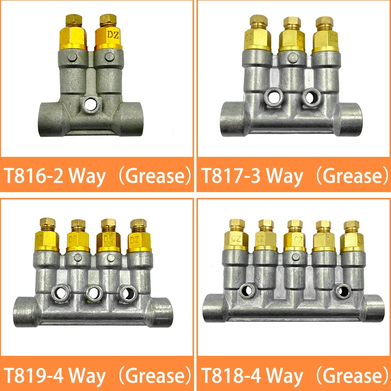 T86 Positive Displacement Single Line Volumetric Grease Oil Fitting ...
