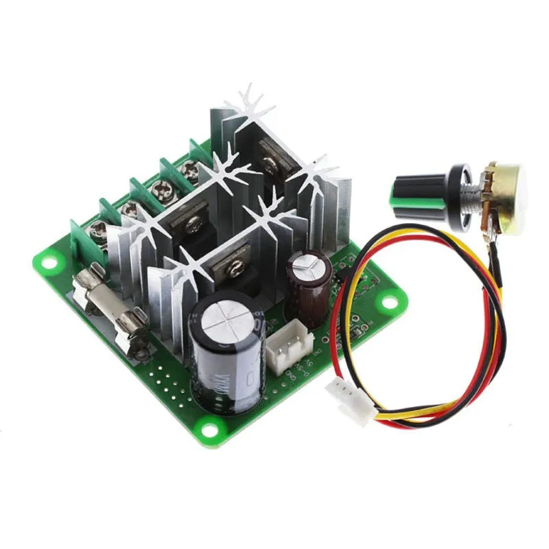 Dc 6v-90v 15a Dc Motor Speed Controller Stepless Speed Regulation Pulse ...