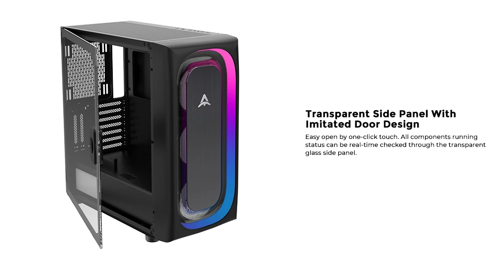 Gaming Computer Cases Towers Desktop Alseye 2023 AI Pro