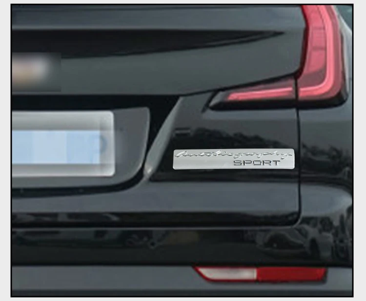 High End Letter Car Logo Emblems Custom Decoration Plate Embossed ...