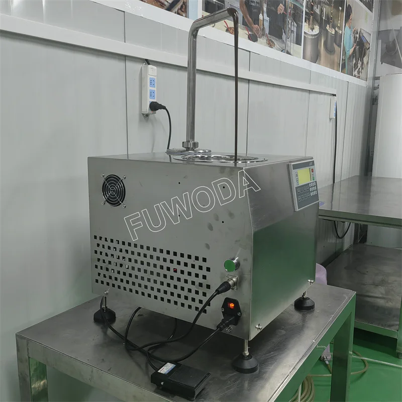 Commercial Chocolate Tempering Wheel Machine Portable Milk Cakes Tap ...