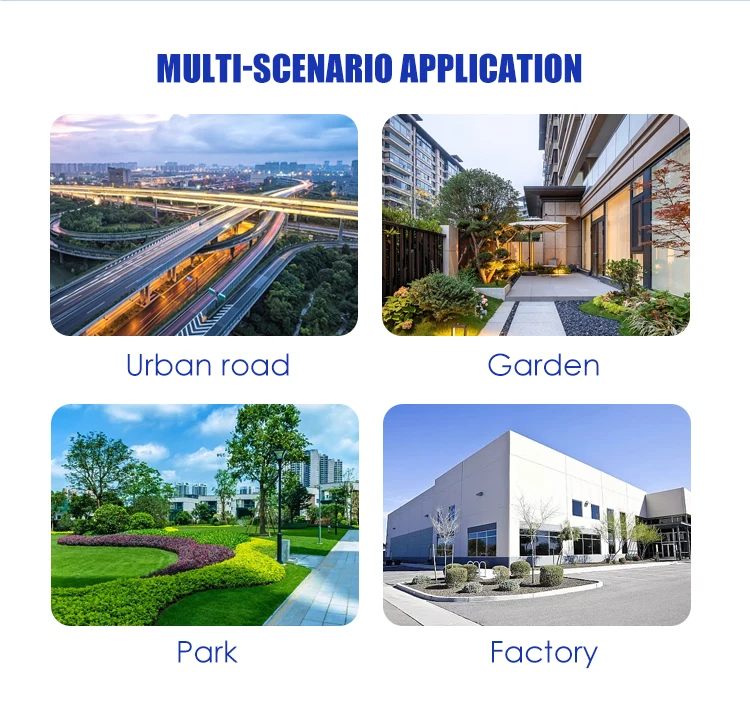 High Quality 5g Smart City Street Light With Speaker Wifi And One Key ...