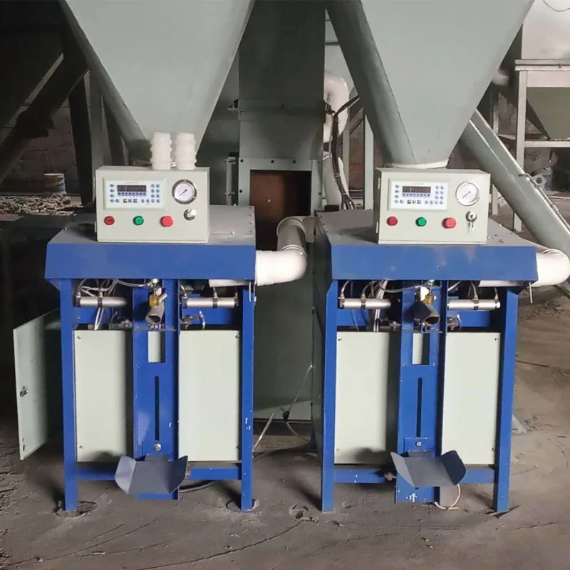 Automatic 10-50kg Metering Cement Packing Bag Inserting Machine Auger ...