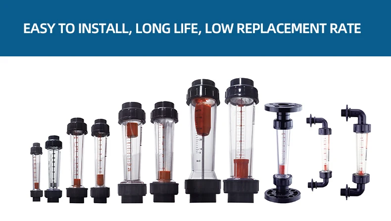 Lzs Digital PVC Pipe Flowmeter Flange Connection Plastic Water Meter ...