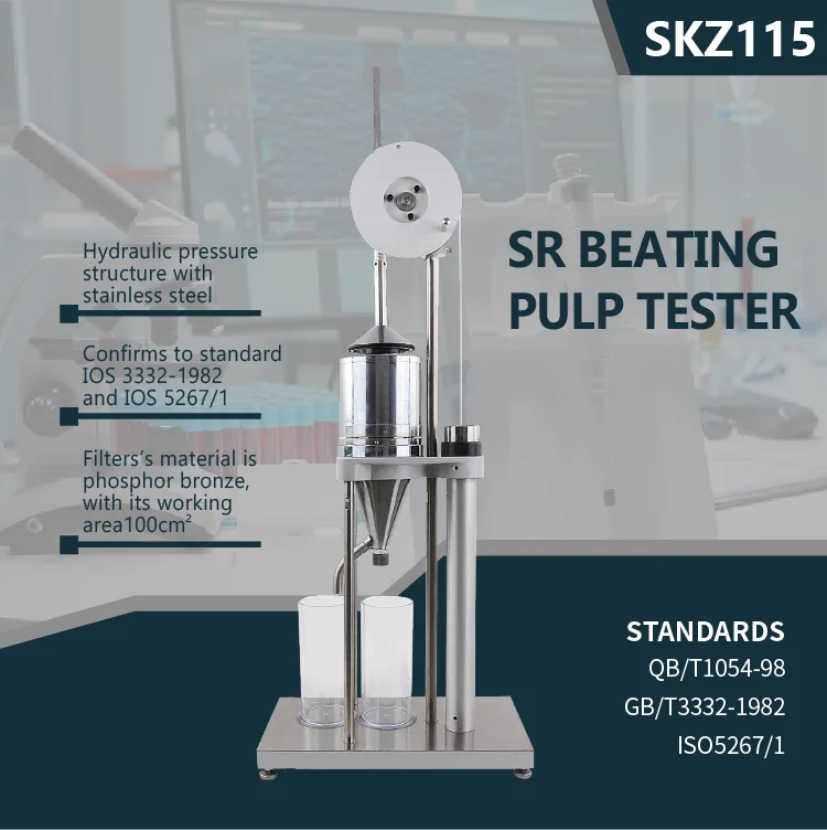 Schopper-riegler Pulp Beating Degree Tester Machine - SKZ115