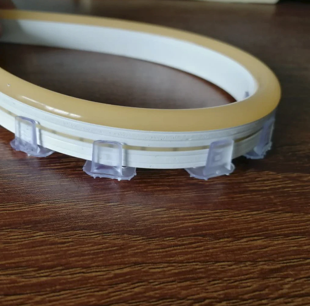 Neon Led Plastic Mounting Clips for Silicone Neon Rope Light