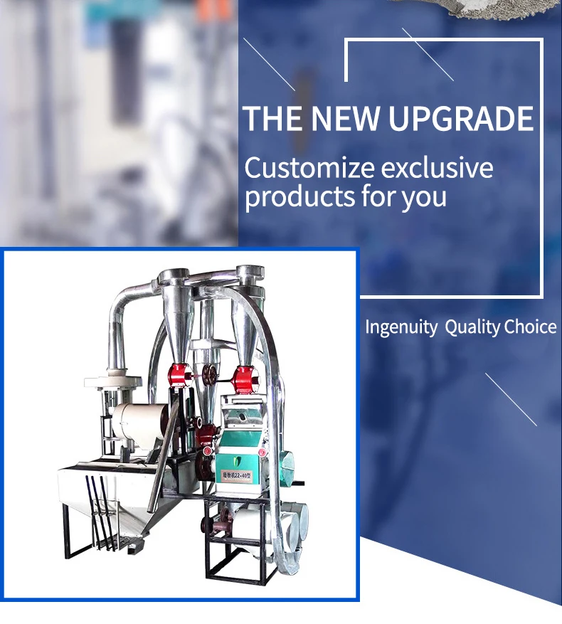 Automatic Flour Machine - Buy Flour Making Machine,Wheat Flour Grinder ...