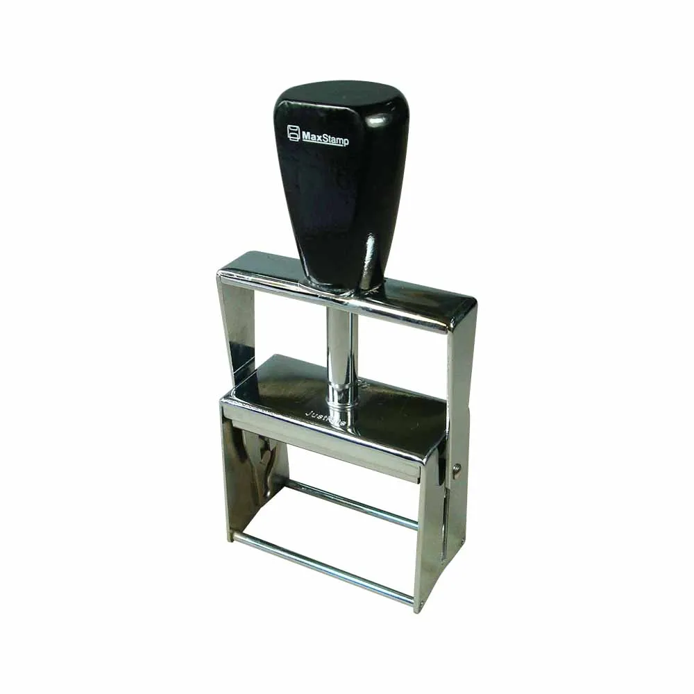 Metal Holder case Blank Self Inking Stamp Rubber for Custom Office ...