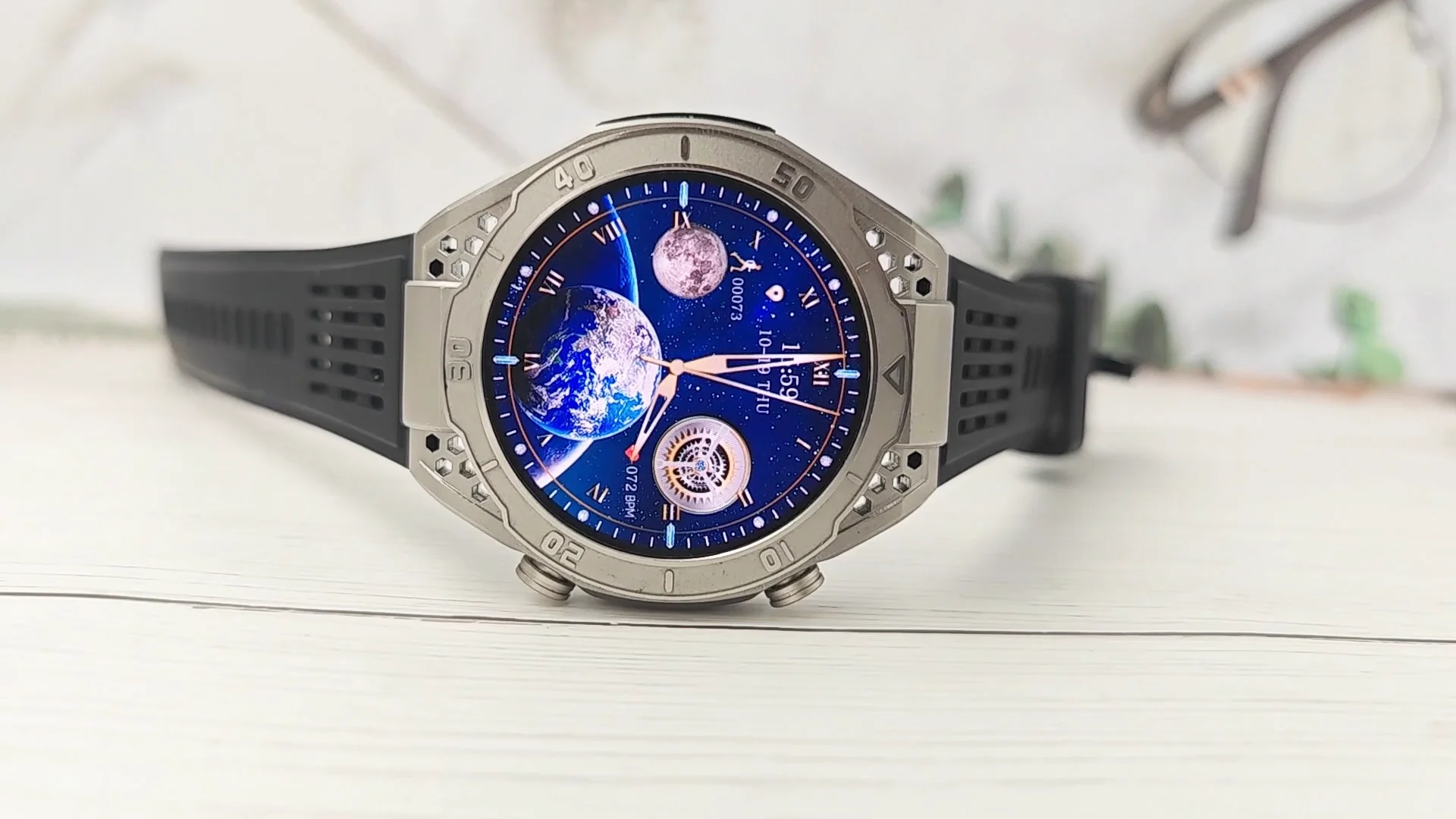 Gaoke Sports Smart Watch Ja01 1.43 Inch Round Screen Bt Call And ...