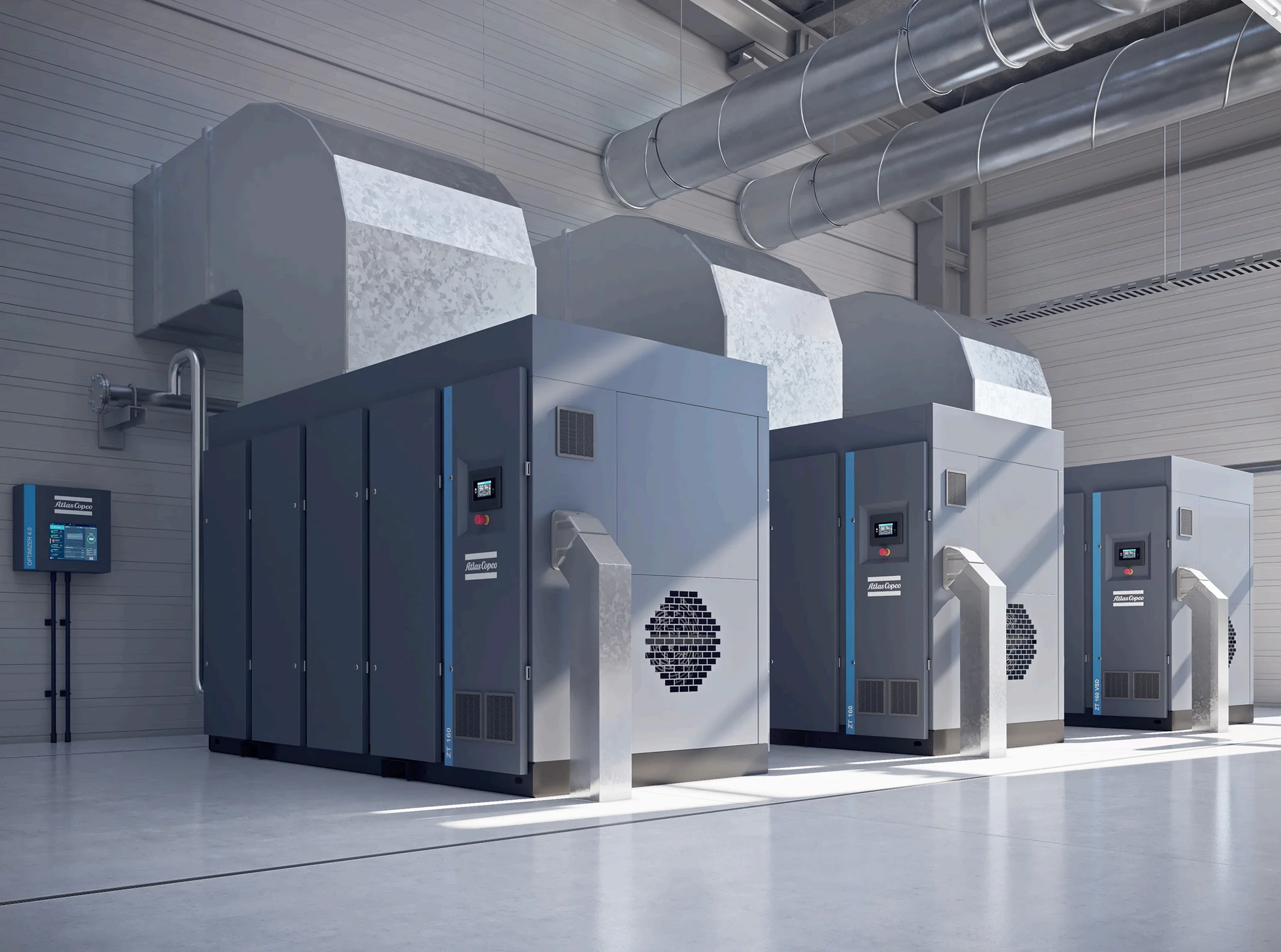 Atlas Copco ZT22 Oil Free Air Compressor - Reliable & Efficient