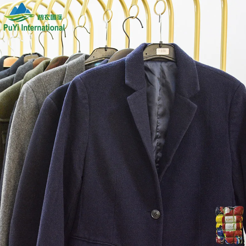 Men's Worsted Coats Jacket Brand Used Clothes Used Clothing In Bales ...