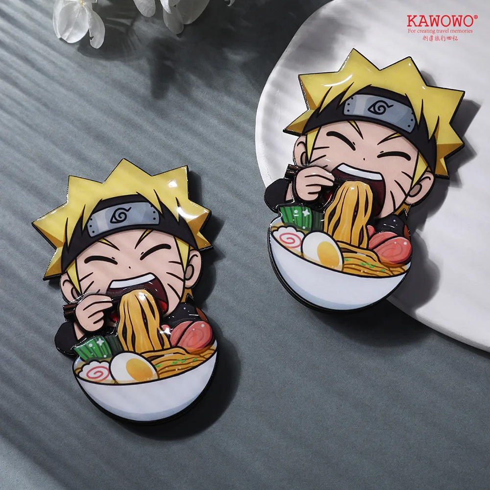 3d Refrigerator Magnets Anime Namikaze Uzumaki Hatake Character Kakashi ...