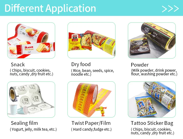 Automatic Sachet Packaging Film In Roll Food Grade Laminated Film For ...