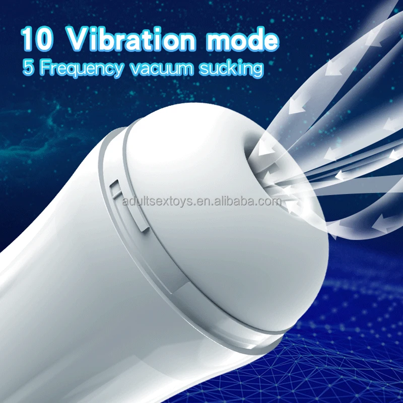 Electric Male Stroker - Automatic Sucking Masturbator with 10 Vibration ...