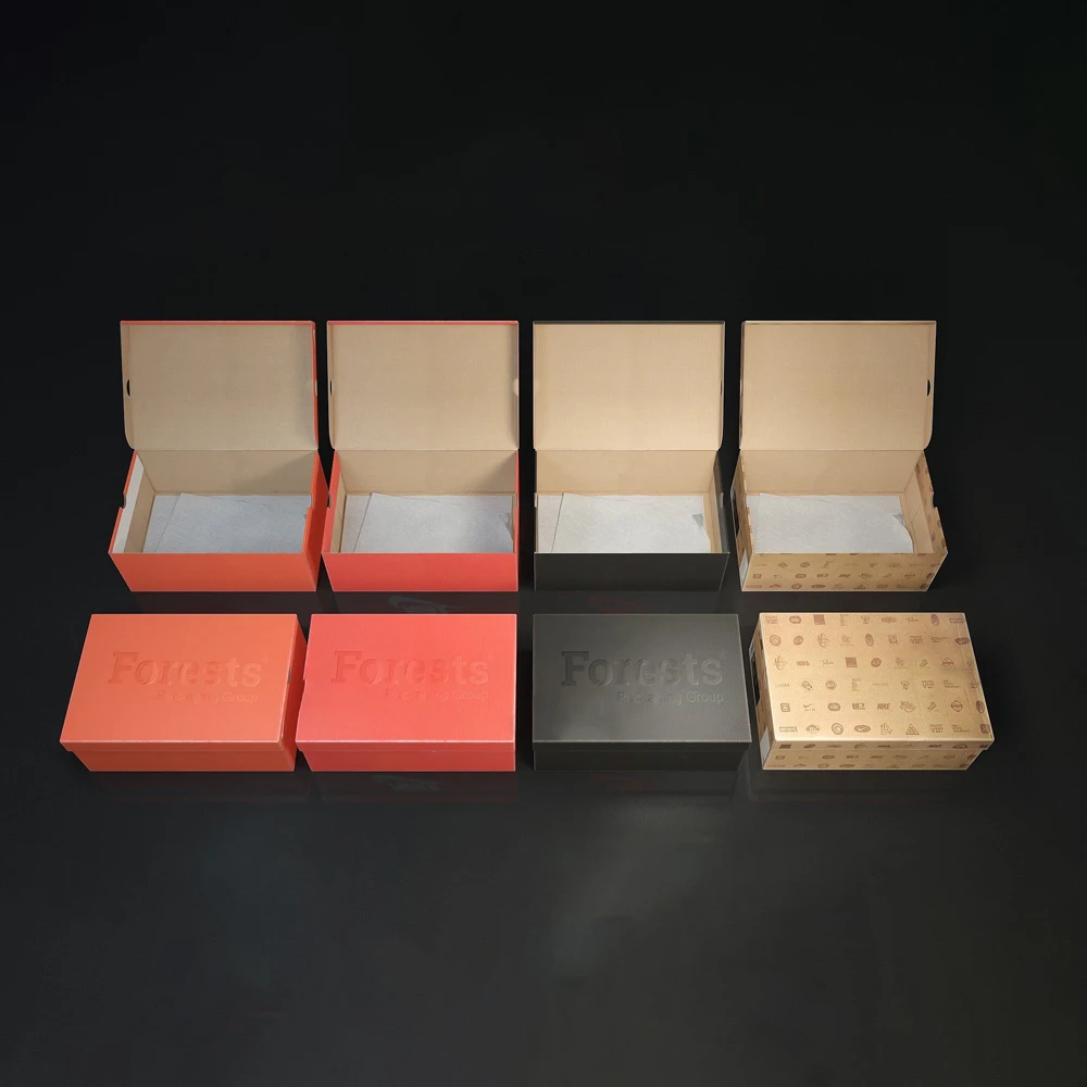 Customized Logo Printing Shoe Storage Boxes - Large Size