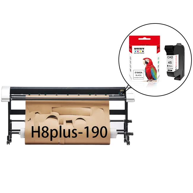WECARE CAD 45 45A 51645A 51645AE Grade A for HP45A Ink Cartridge Use for BOK H8plus-190| Alibaba.com