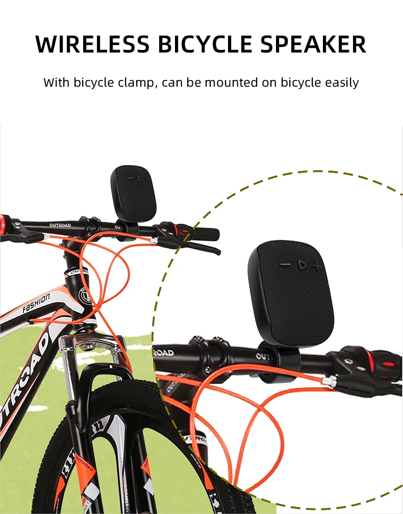 Rockmia EBS-027 Portable Bluetooth Speaker - IPX4 Waterproof