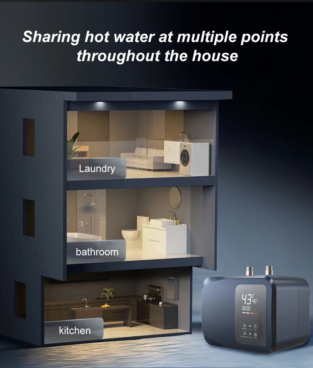 DC Water Heaterstorage Electric Water Heater 220v Portable Hot Water ...