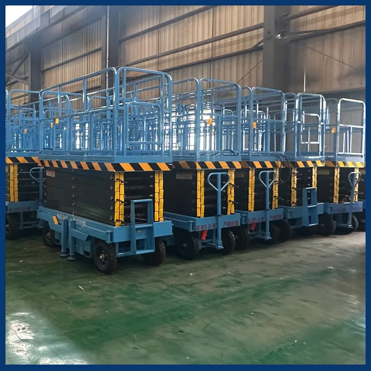 Automatic Electro-hydraulic Mechanical Scissor Lift For Rental Use Ce ...