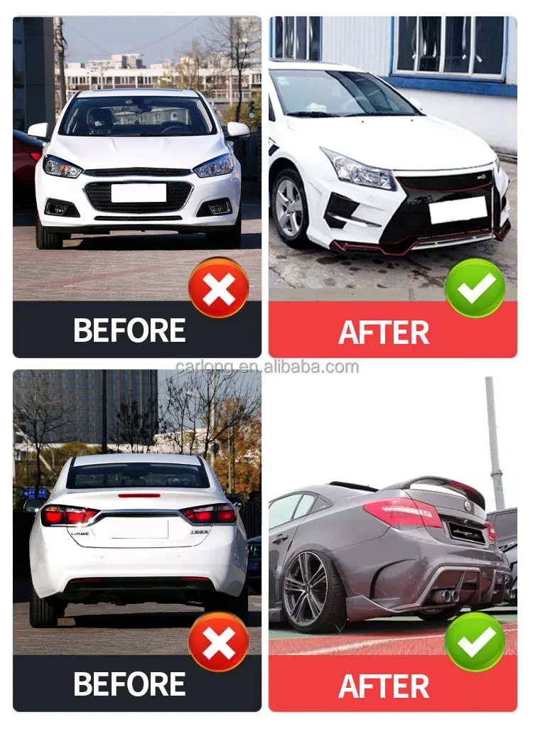 Chevrolet Cruze EX Style Body Kit - Autoben Parts