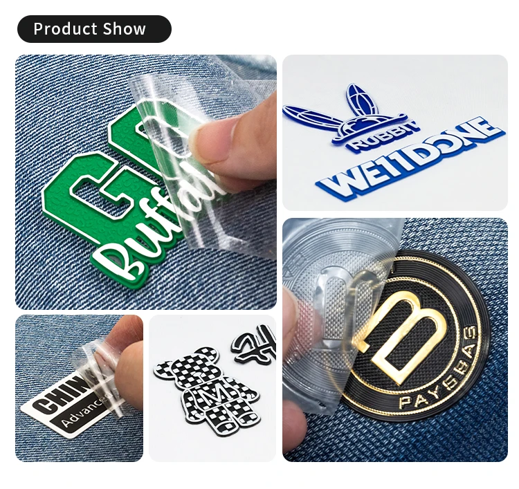 High Quality Custom Printed 3d Logo Silicone Matt And Gross Velvet Heat ...