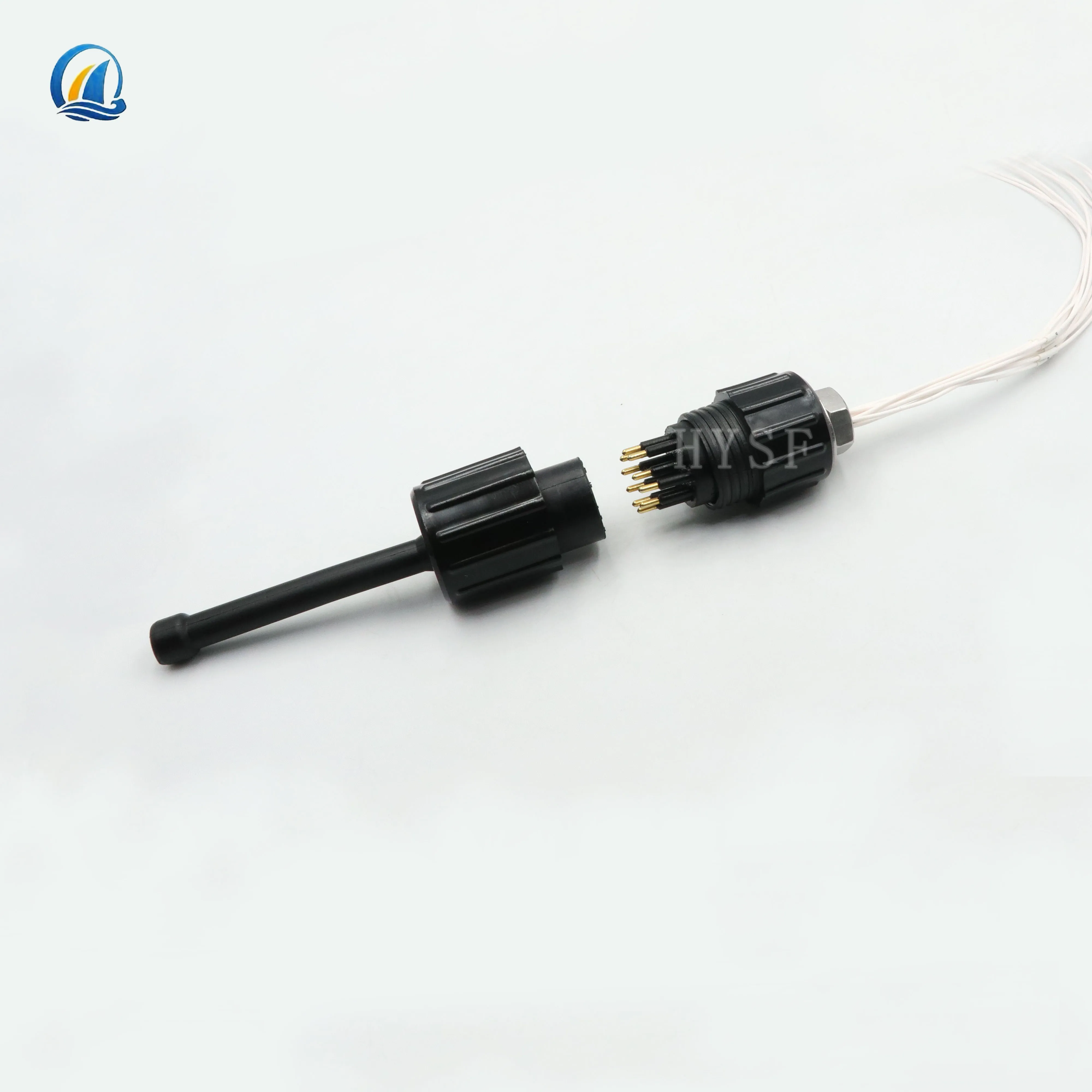 Cable hermético de 10 pines Seacon conector submarino de 10 pines ...